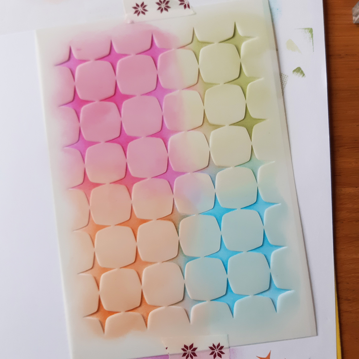 Super cool new – Mid Mod Stencils - Claire Brennan - Artist